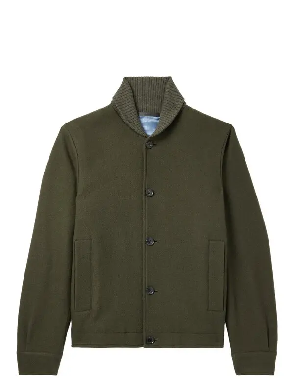 Paul Smith Wool Shirt Jacket - Green