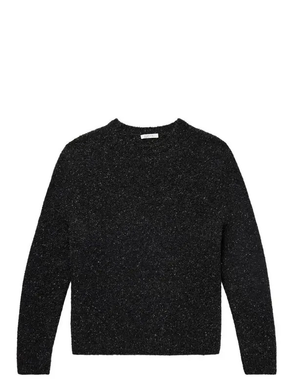 THE ROW Aksel Cashmere-blend Bouclé Sweater - Gray