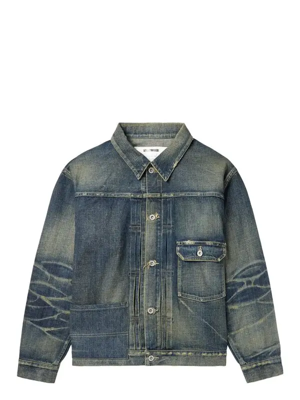 NEIGHBORHOOD Savage Type-1 Denim Jacket - Blue
