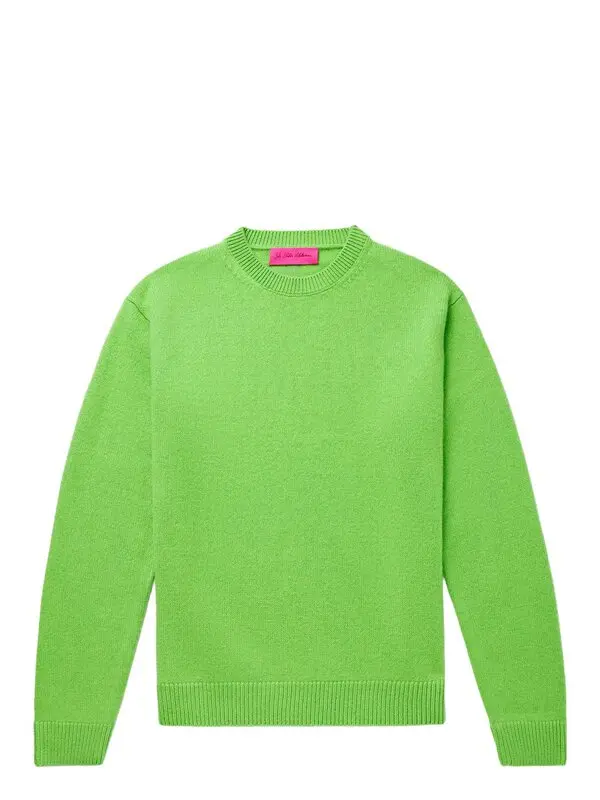 THE ELDER STATESMAN Cashmere Sweater - Green