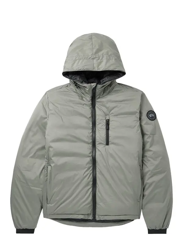 Canada Goose Lodge Packable Quilted Hooded Jacket - Green