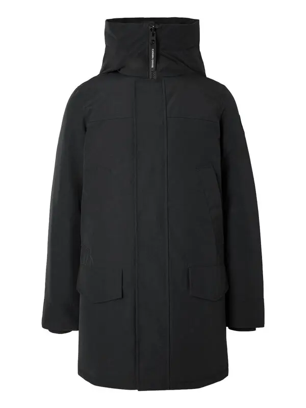 Canada Goose Langford Arctic Tech Hooded Down Parka - Black