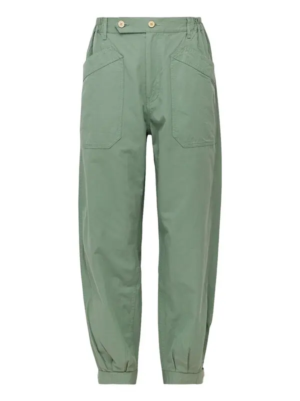 Visvim Carrol Tapered Cargo Pants - Green