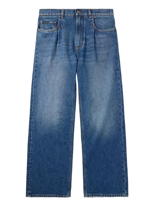 Dolce & Gabbana Straight-leg Jeans - Blue