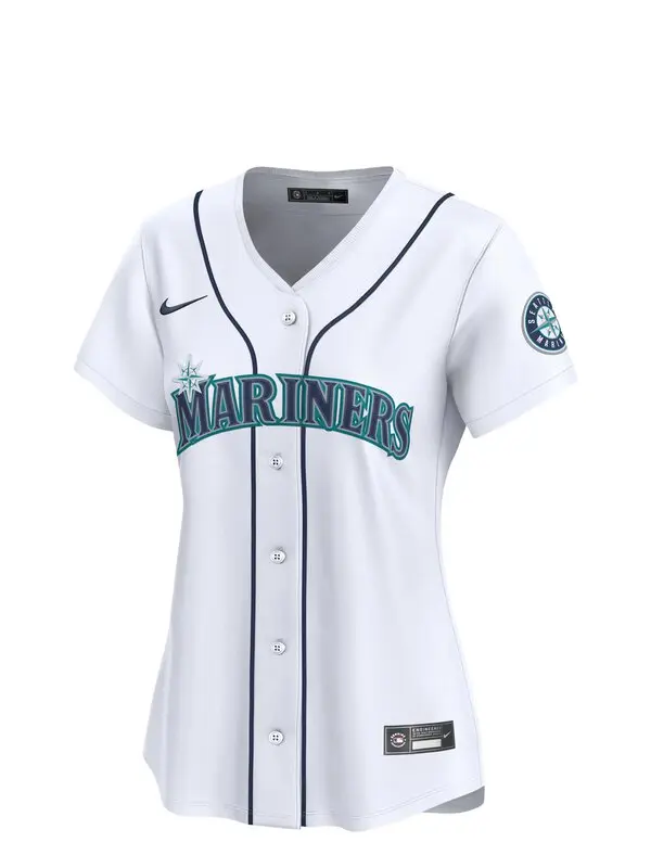Nike Seattle Mariners Dri-fit Adv Mlb Limited Jersey - White
