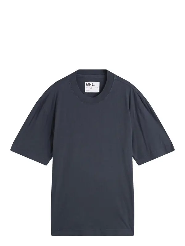 MARGARET HOWELL Simple T-shirt - Navy
