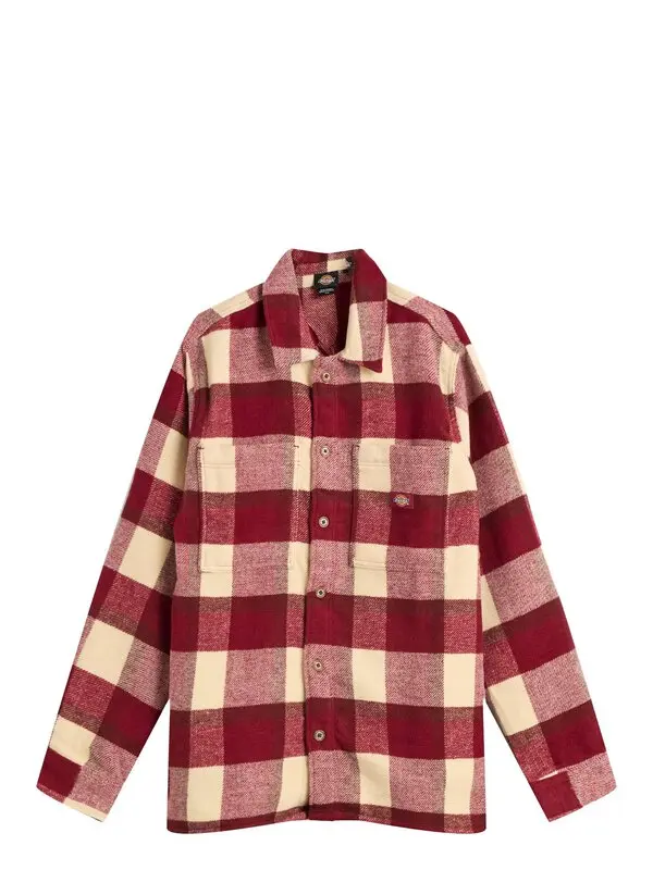 Dickies Plaid Coaling Shirt - Tibetan Red