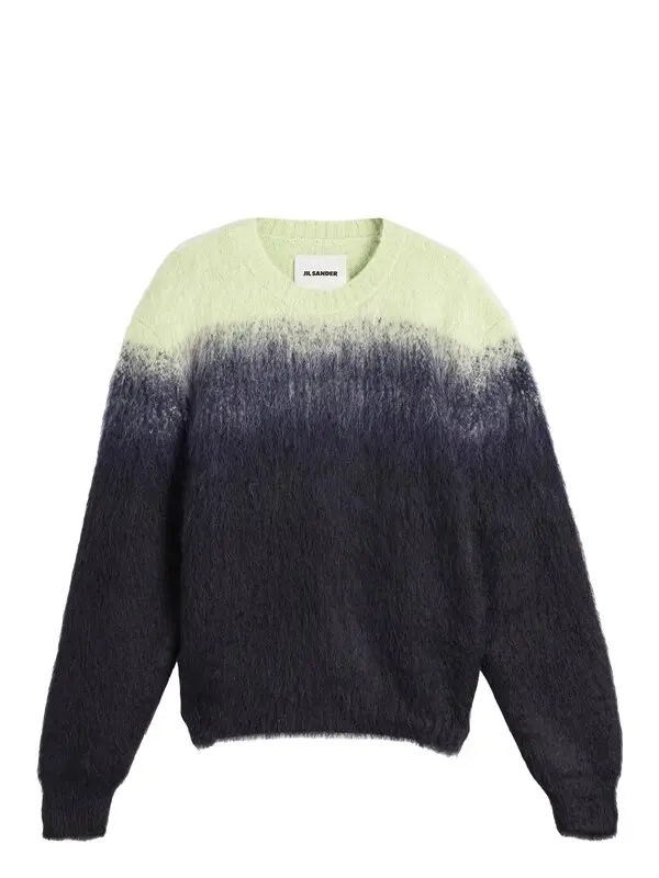 JIL SANDER Degradé Brushed Mohair Jumper - After Eight