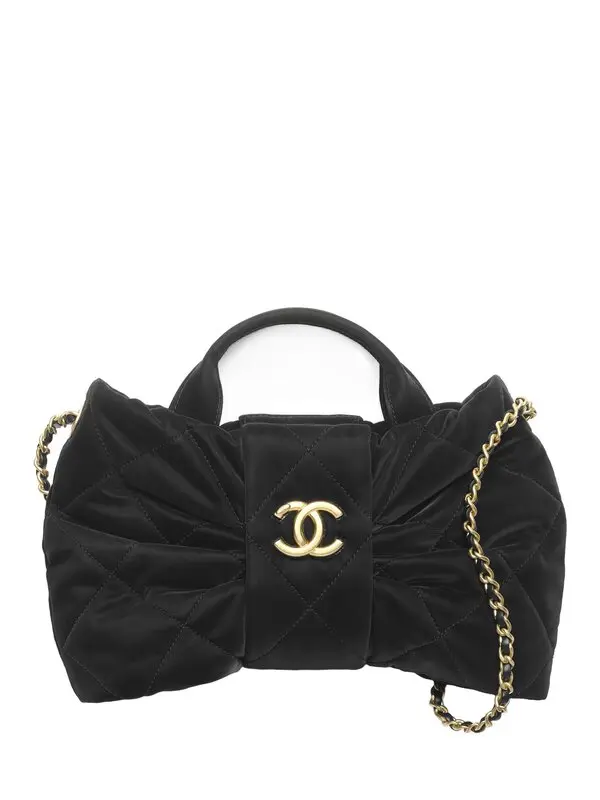 Chanel Mini Bow Bag - Black