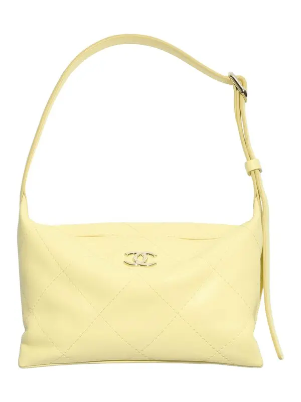 Chanel Hobo Handbag - Light Yellow