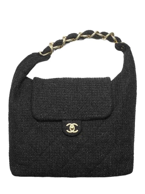 Chanel Maxi Hobo Bag - Black