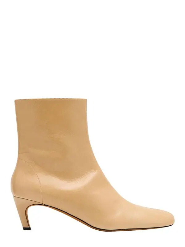 Proenza Schouler Uma Leather Ankle Boots - Paper