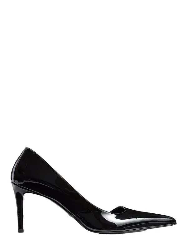 Khaite Jett Patent Leather Stiletto D'orsay Pumps - Black