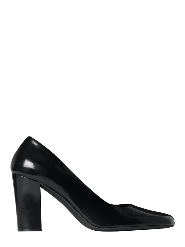 THE ROW Penelope Leather Pumps - Black