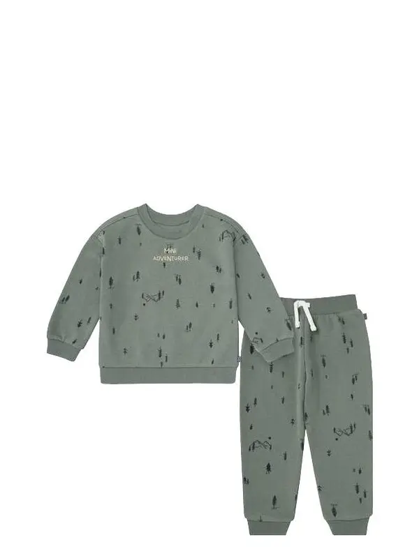 MODERN MOMENTS™ BY GERBER Sweatshirt And Jogger Set - Mountain Green