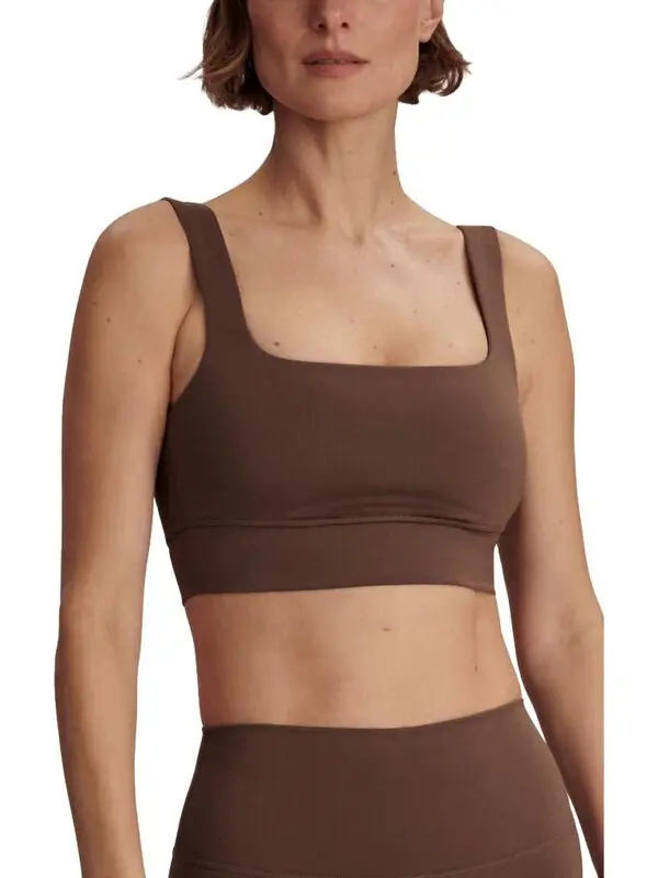 Varley Assure Cori Sports Bra - Coffee Quartz