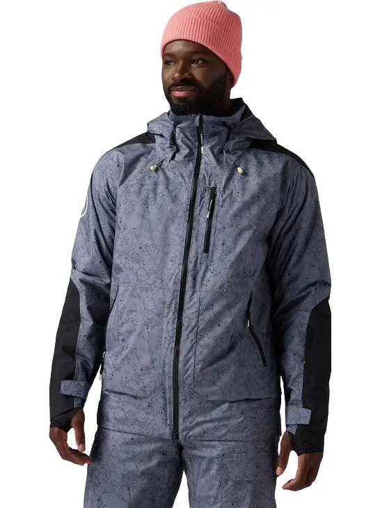 BACKCOUNTRY Crestcruiser Insulated Jacket - Turbulence Zastrugi Print
