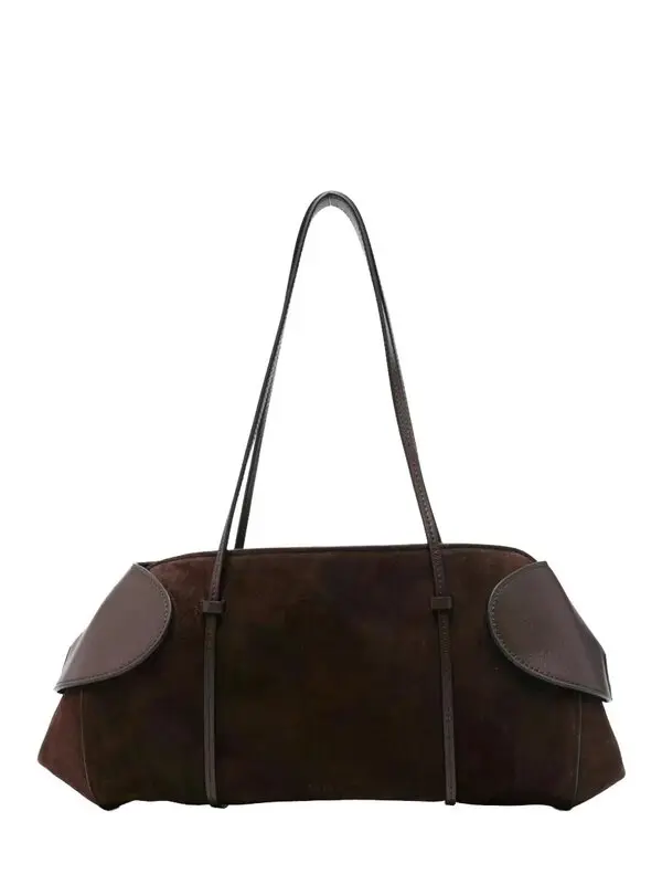 NEOUS Suede Shoulder Bag - Brown