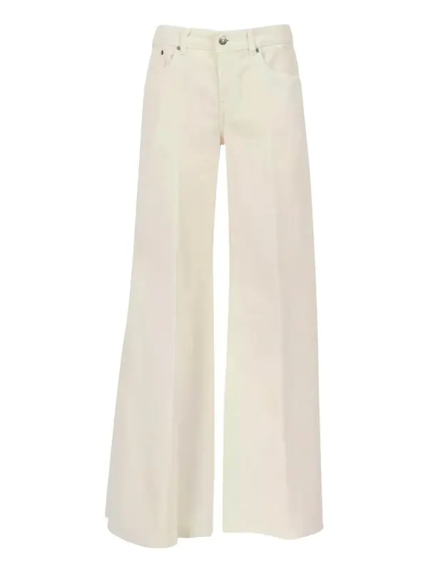 DONDUP Wide-leg Corduroy Jeans - Neutrals
