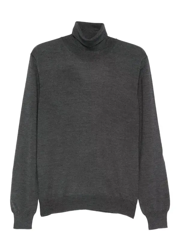 GIUUNO Fine-knit Jumper - Grey