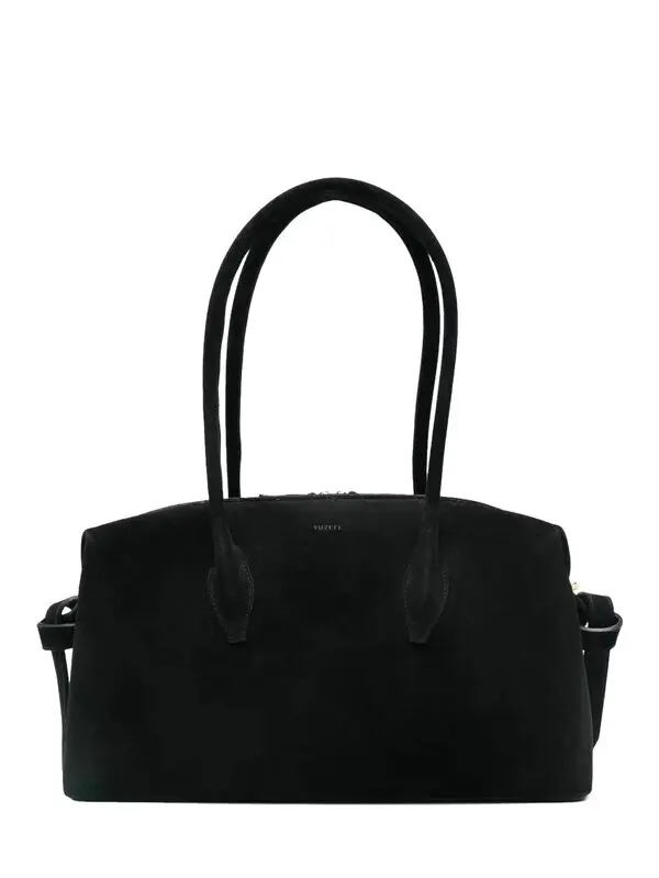 Yuzefi Suede Tote Bag - Black