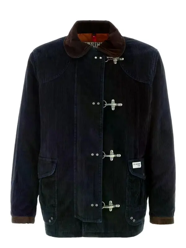 FAY Corduroy Jacket - Blue
