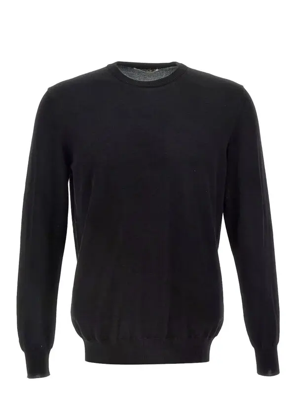 KANGRA Crew-neck Sweater - Black