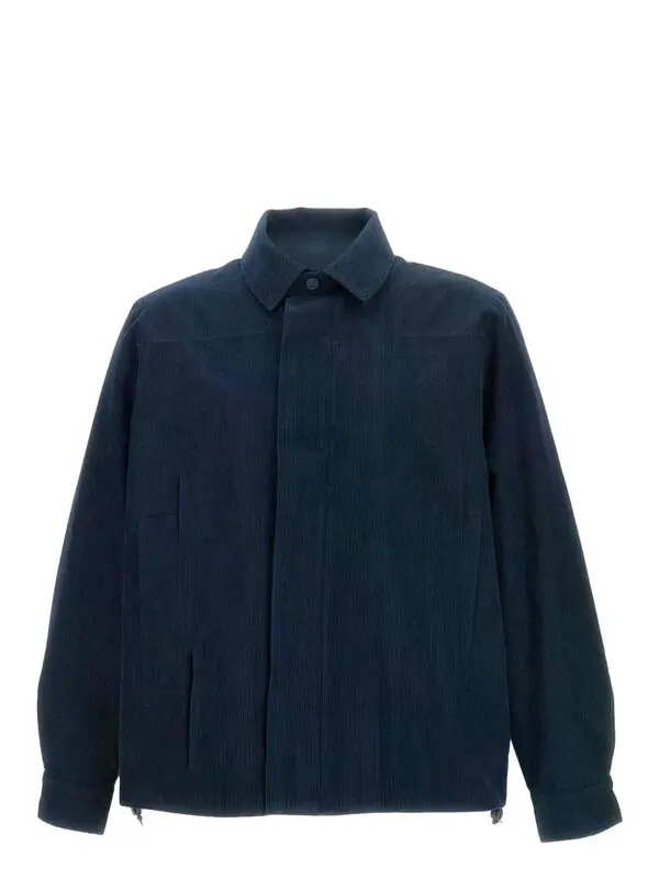 K-WAY Ribbed Jacket - Blue