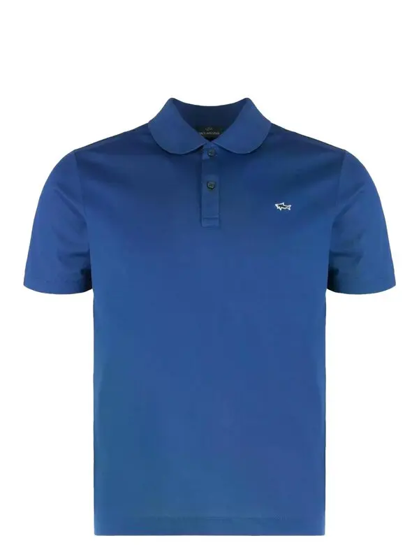 Paul & Shark Cotton Polo Shirt - Blue