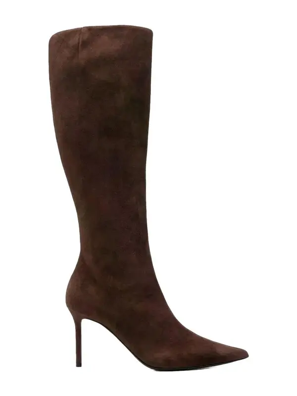GIUSEPPE ZANOTTI 85mm Pointed-toe Boots - Brown