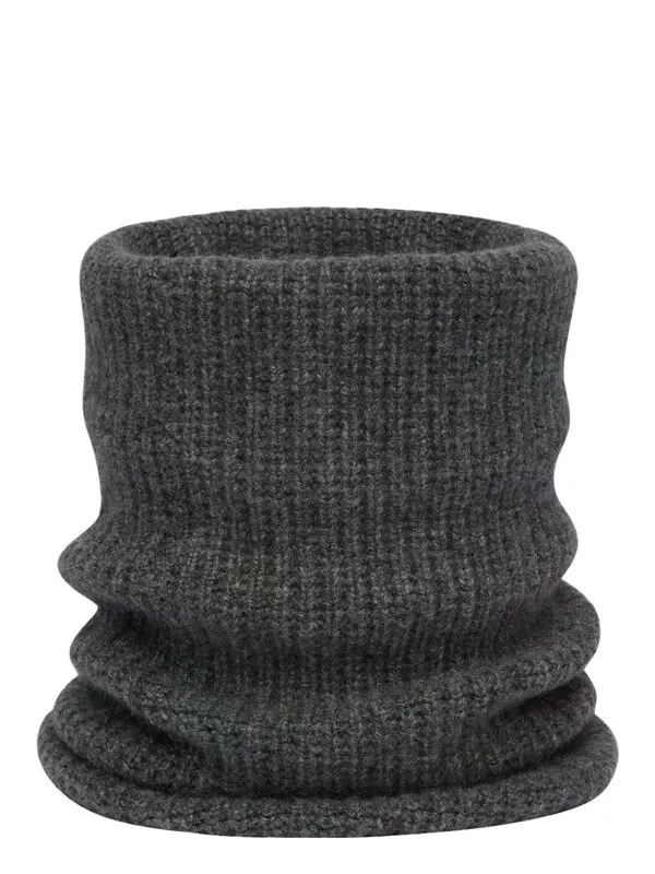 Ports 1961 Ribbed Knit Neck Warmer - Grey