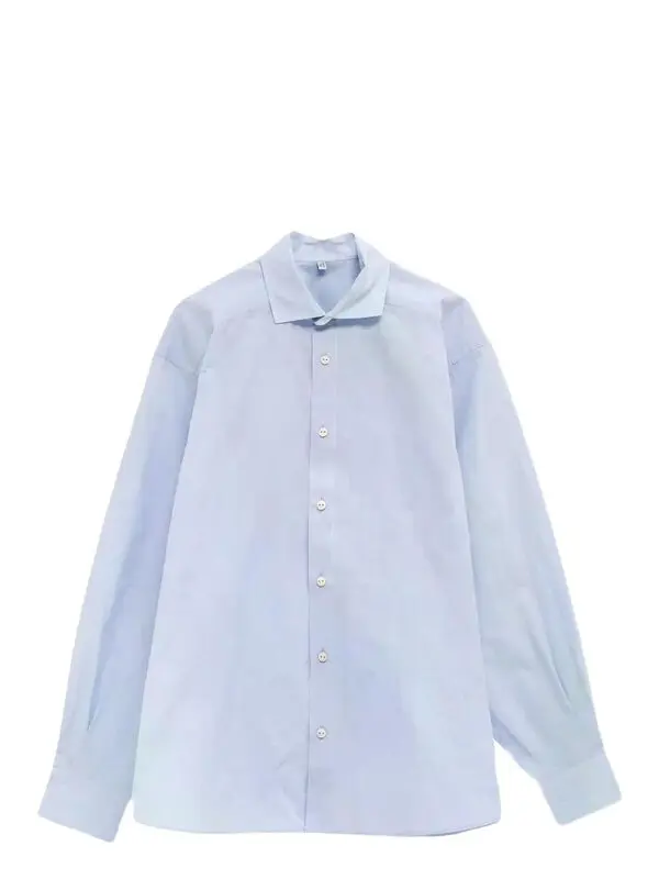 BASERANGE Buttoned Top - Blue
