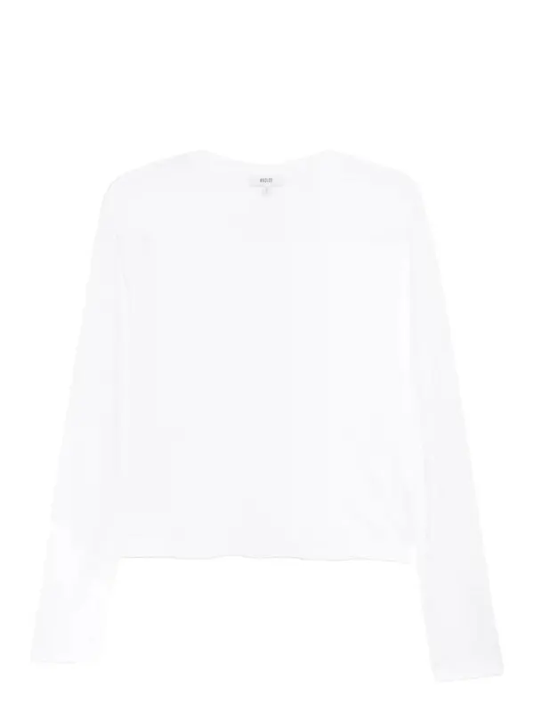 AGOLDE Cotton T-shirt - White