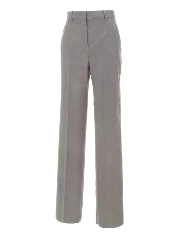Max Mara Lambro High-waist Trousers - Grey
