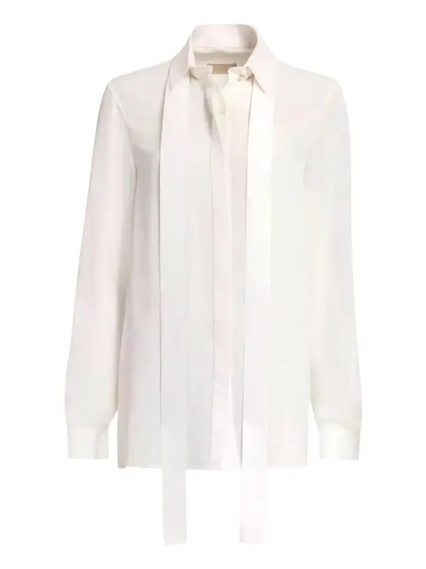 Elie Saab Silk Shirt - Neutrals