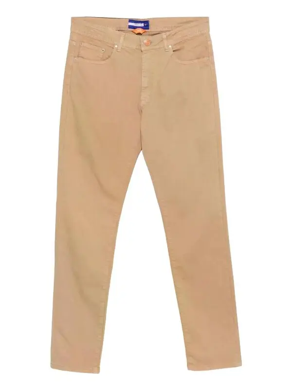 MANUEL RITZ Cotton Jeans - Neutrals
