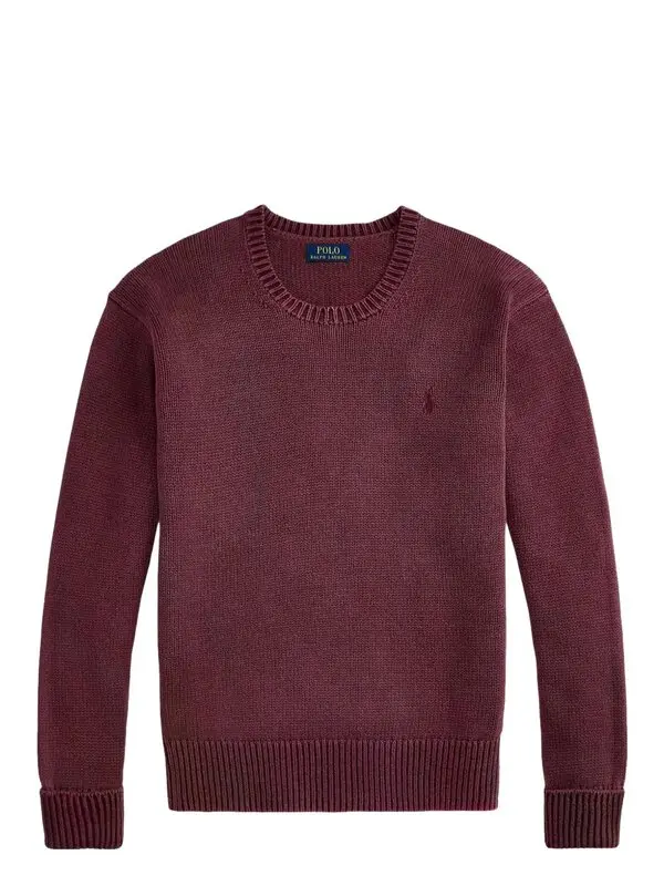 Polo Ralph Lauren Long-sleeves Cotton Sweater - Red
