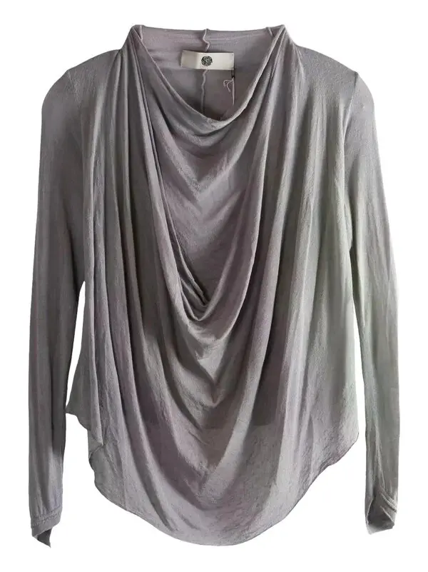 MARC LE BIHAN Draped Top - Grey