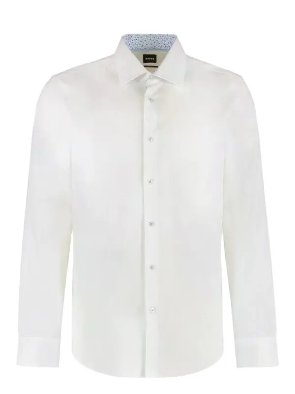 BOSS Buttoned Shirt - White