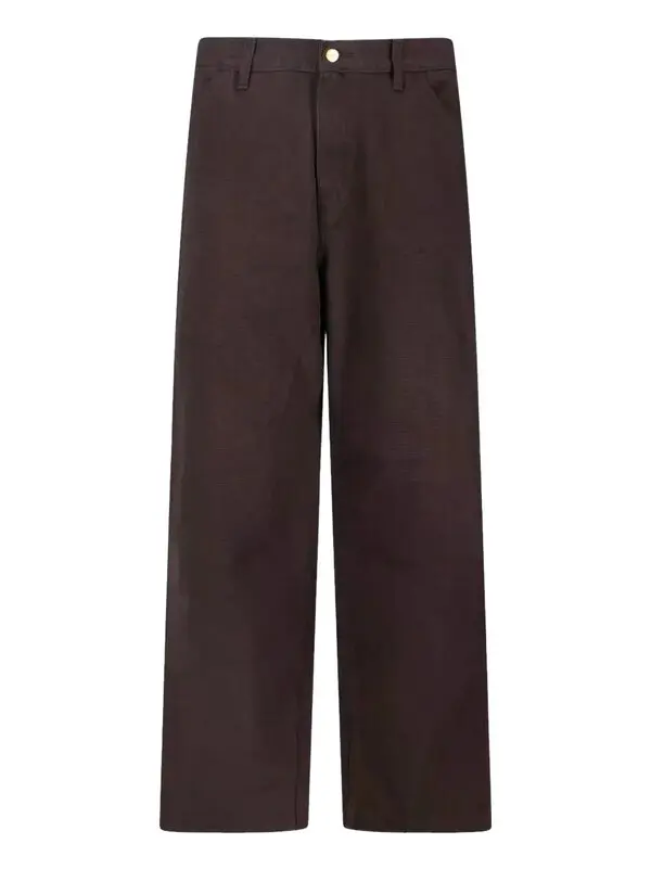Carhartt Work In Progress Straight-leg Trousers - Brown