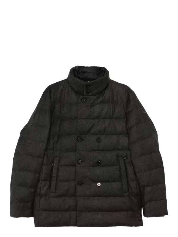 DUNO Button-down Padded Jacket - Grey