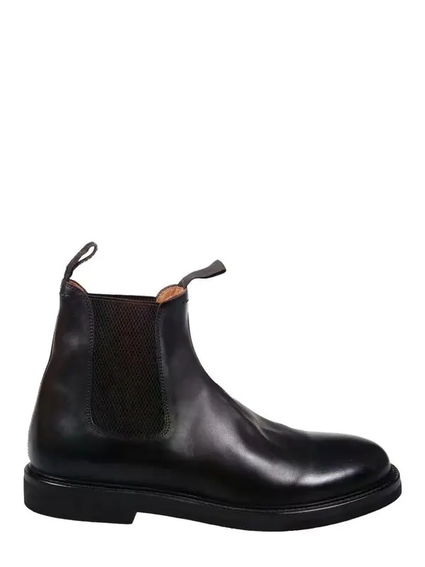 ALBERTO FASCIANI Pull-tab Boots - Black