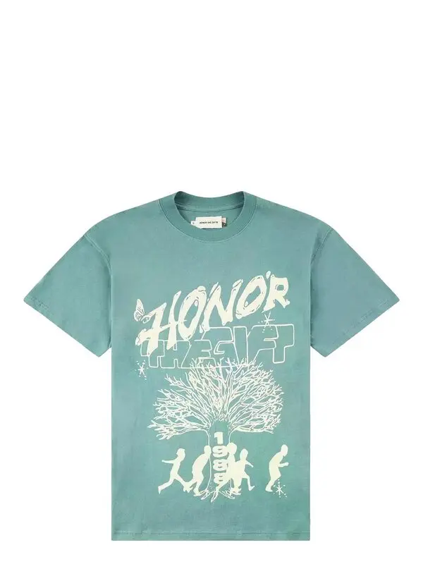 HONOR THE GIFT Family Tree T-shirt - Green