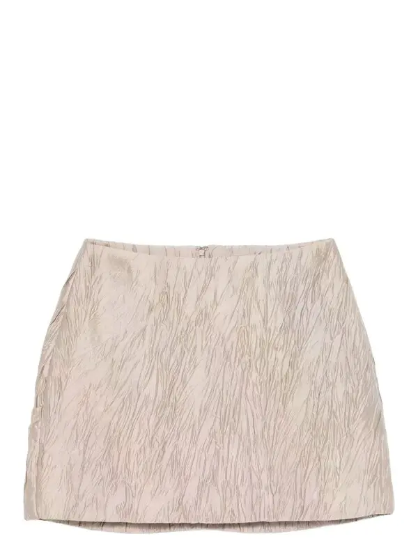 ALYSI Textured Skirt - Grey