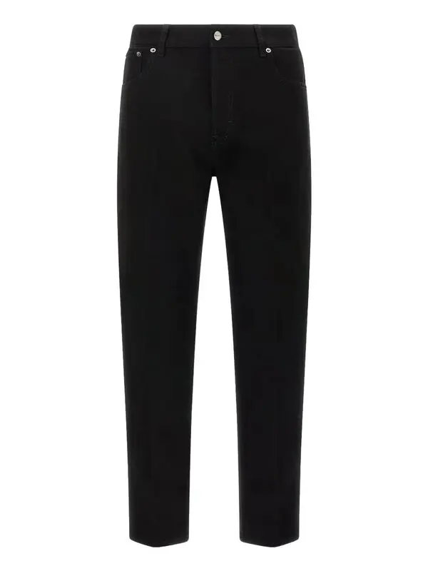 Gucci Morsetto Cropped Jeans - Black