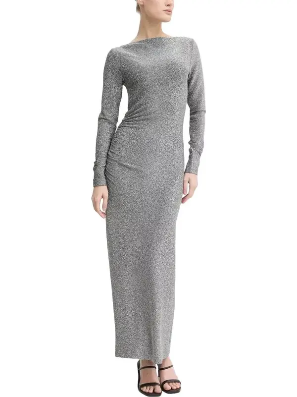 Day Birger Et Mikkelsen Halsey Long-sleeve Maxi Dress - Grey