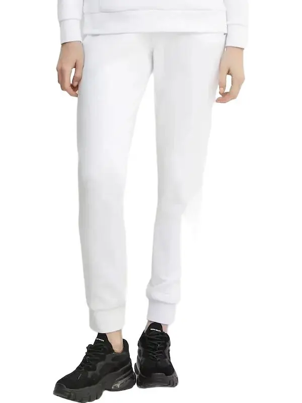Armani Exchange Logo-embroidered Track Pants - White