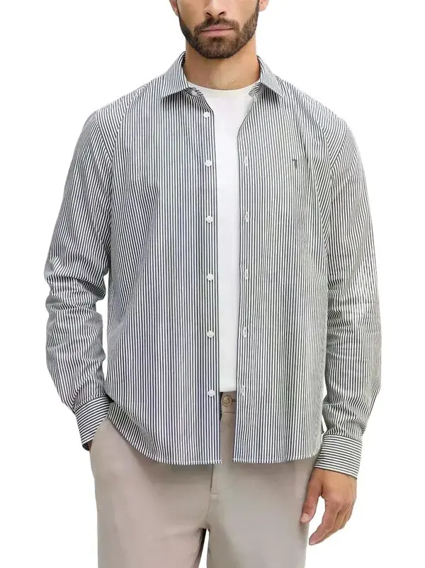 TRUSSARDI Striped Shirt - Grey