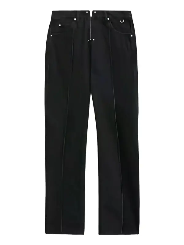 Isabel Marant Silviana Zip-detail Trousers - Black