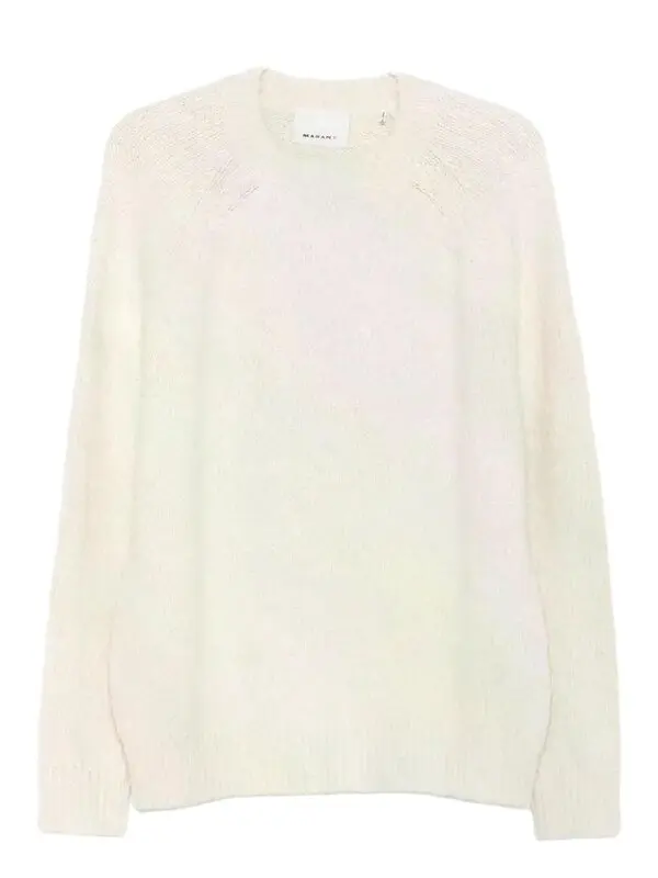 MARANT Raglan-sleeves Sweater - Neutrals